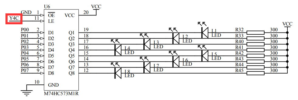 单片机蓝桥杯——LED_74hc00电路应用-CSDN博客
