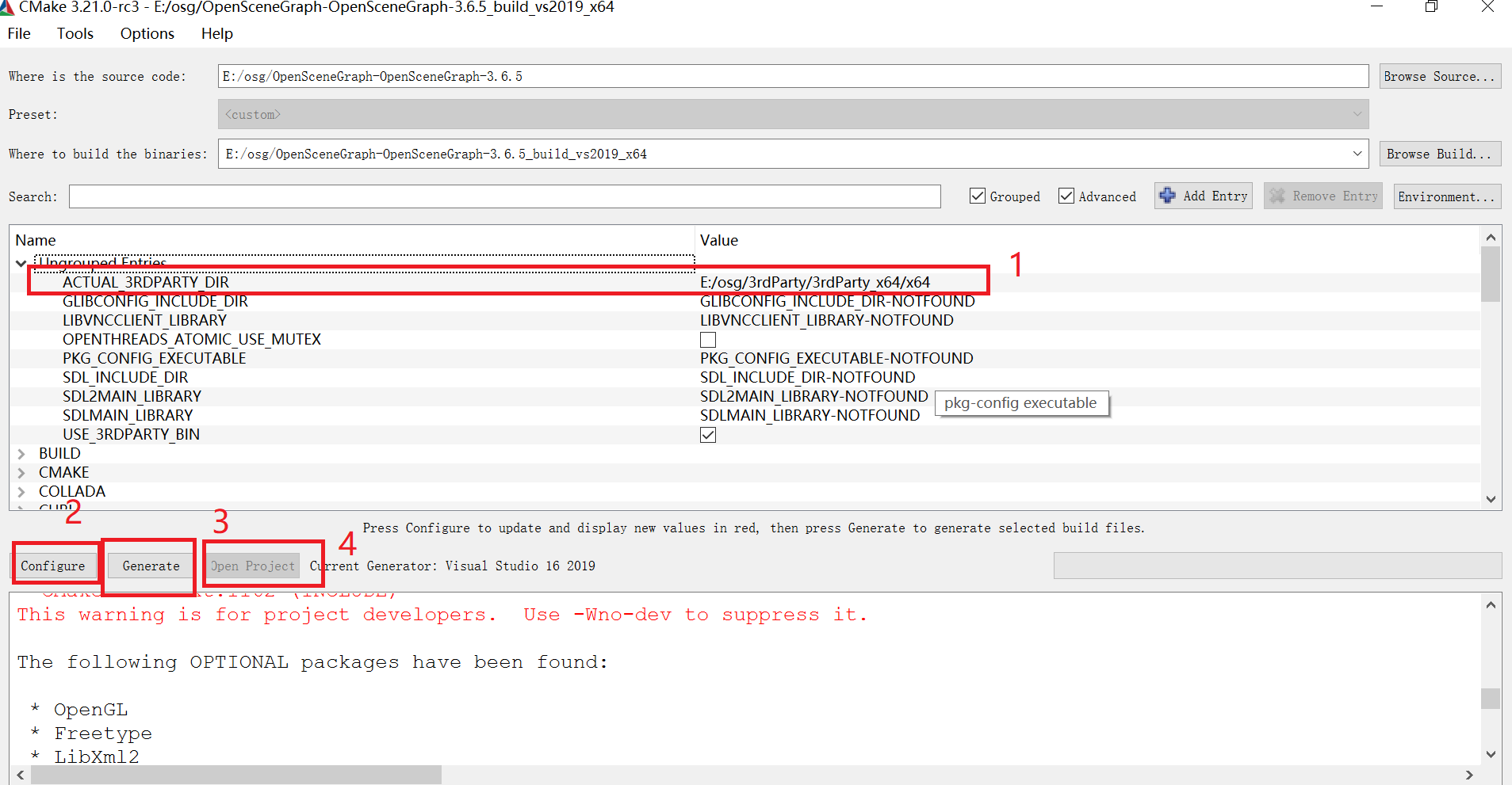 OpenSceneGraph-OpenSceneGraph-3.6.5源码编译-CSDN博客