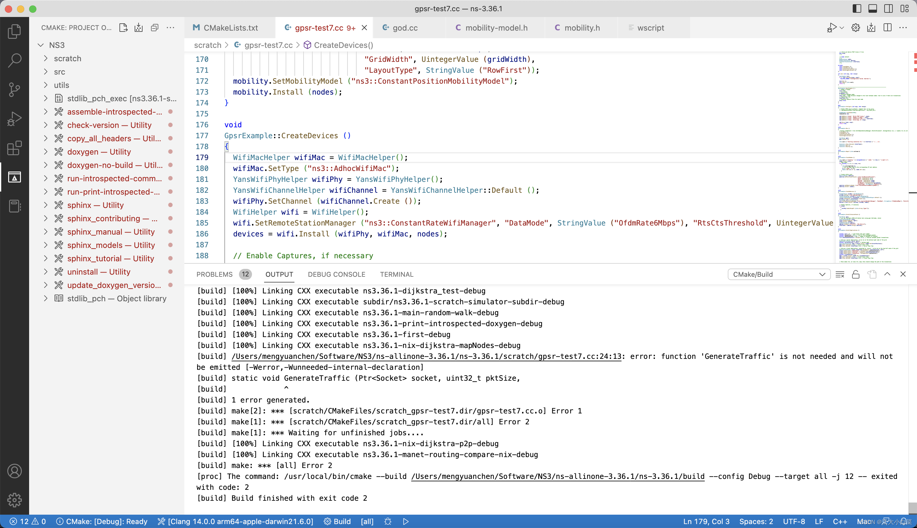 NS3安装GPSR模块【MAC系统】_工大小白菜的博客-CSDN博客