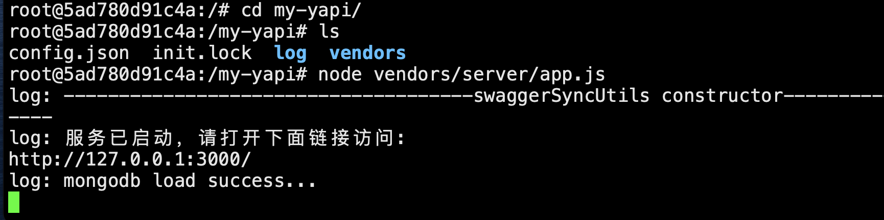 centOS下 docker部署Yapi（解决yapi.demo.qunar.com问题）_unhandledpromiserejectionwarning: error: getaddrin ...