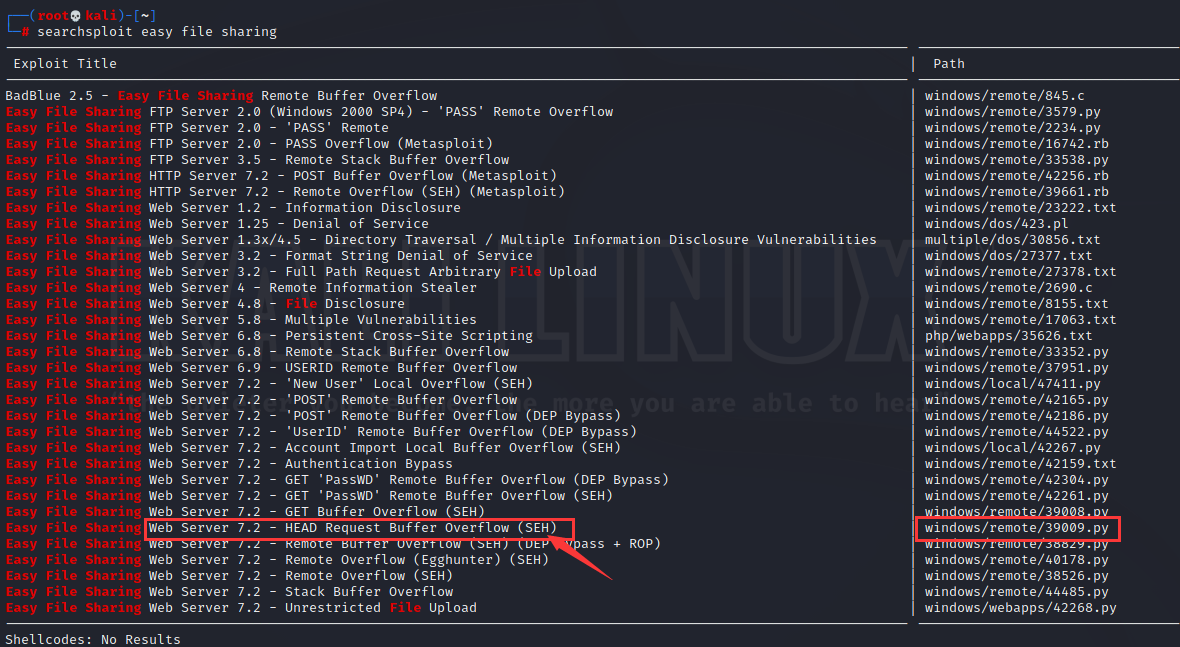 Easy File Sharing Server7.2漏洞复现_easy file sharing web server的缓冲区溢出漏洞修复了吗-CSDN博客