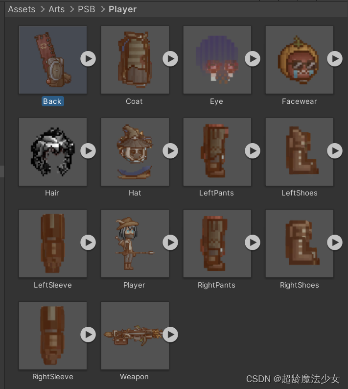 Unity2d Skinning Editor角色绑定,零代码实现sprite批量换装unity 2d换装 Csdn博客
