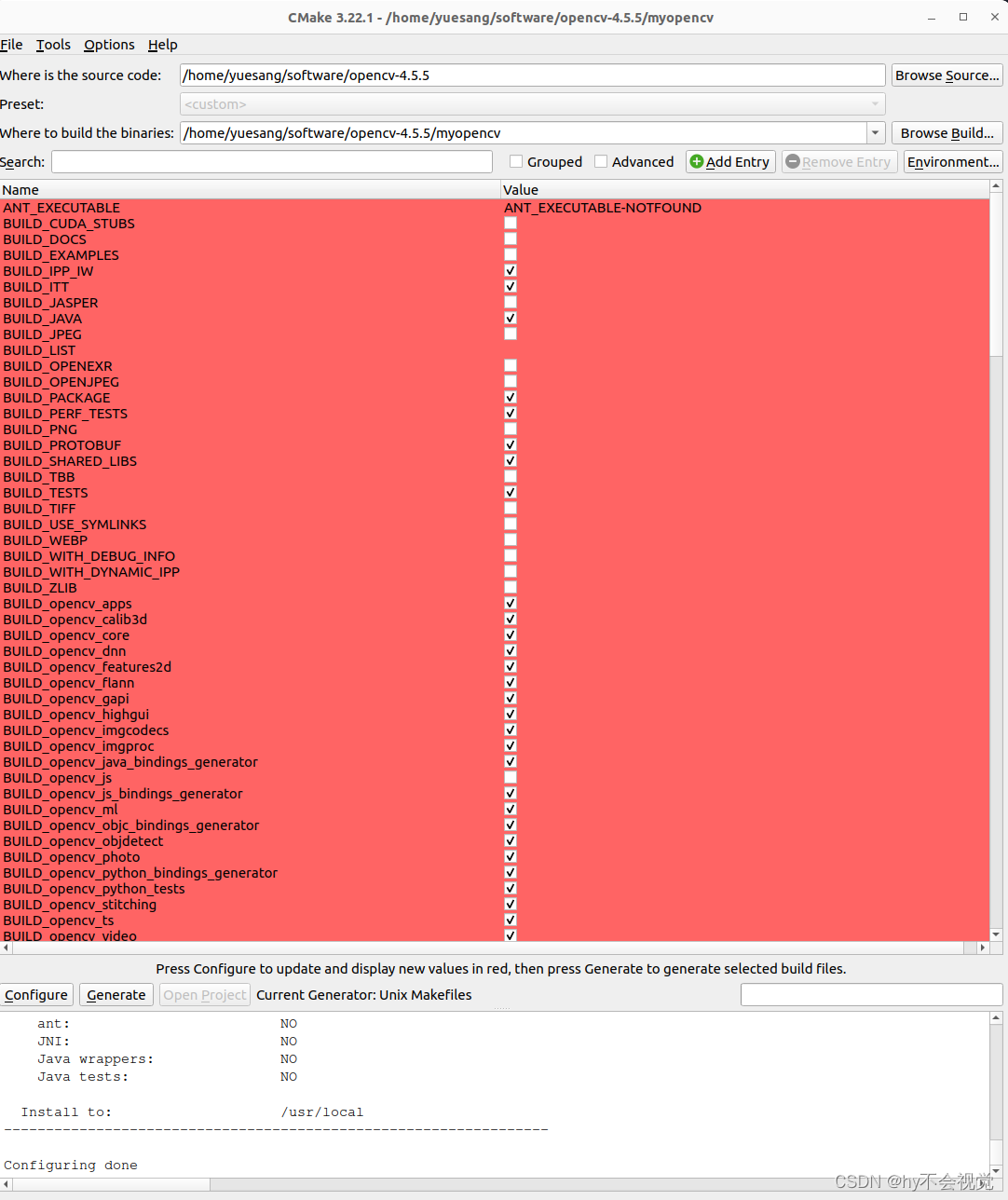 ubuntu22部署c++ 配置opencv4.5.5,opencv_contrib4.5.5,以及opencv下的cuda（cuda11.6,cudnn8.4.1）_ubuntu22.04 ...