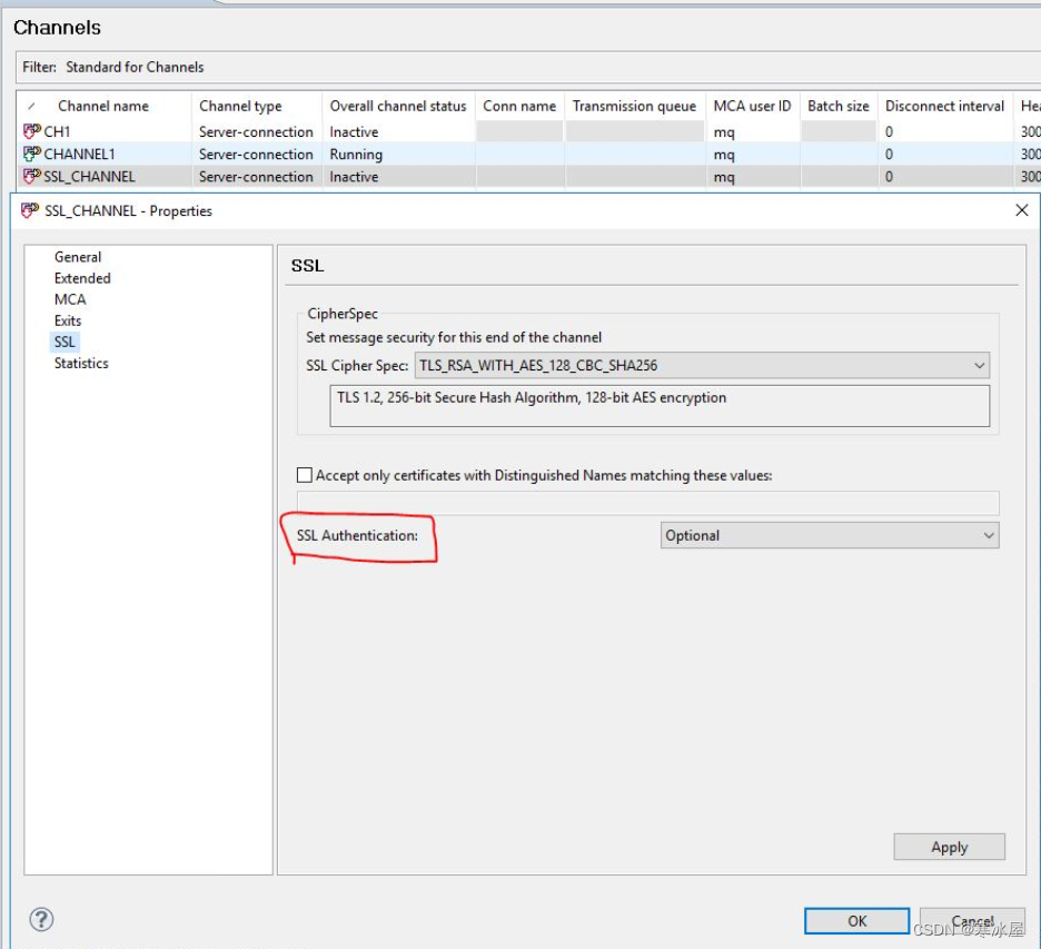 使用SSL连接到IBM MQ_runmqckm-CSDN博客