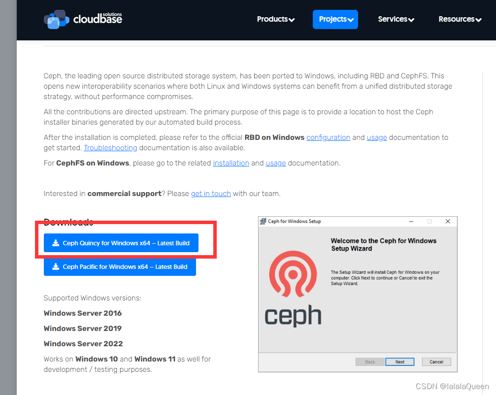 cephfs挂载到windows上（ceph文件存储）_ceph windows-CSDN博客