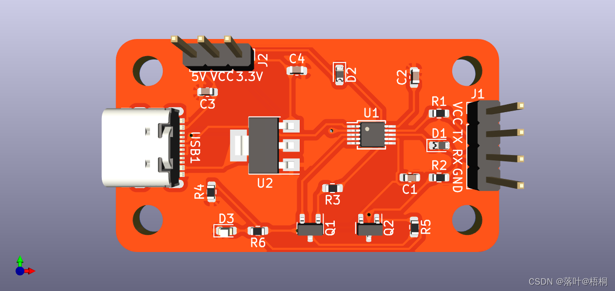 TYPE-C转串口原理图_typc连接串口-CSDN博客