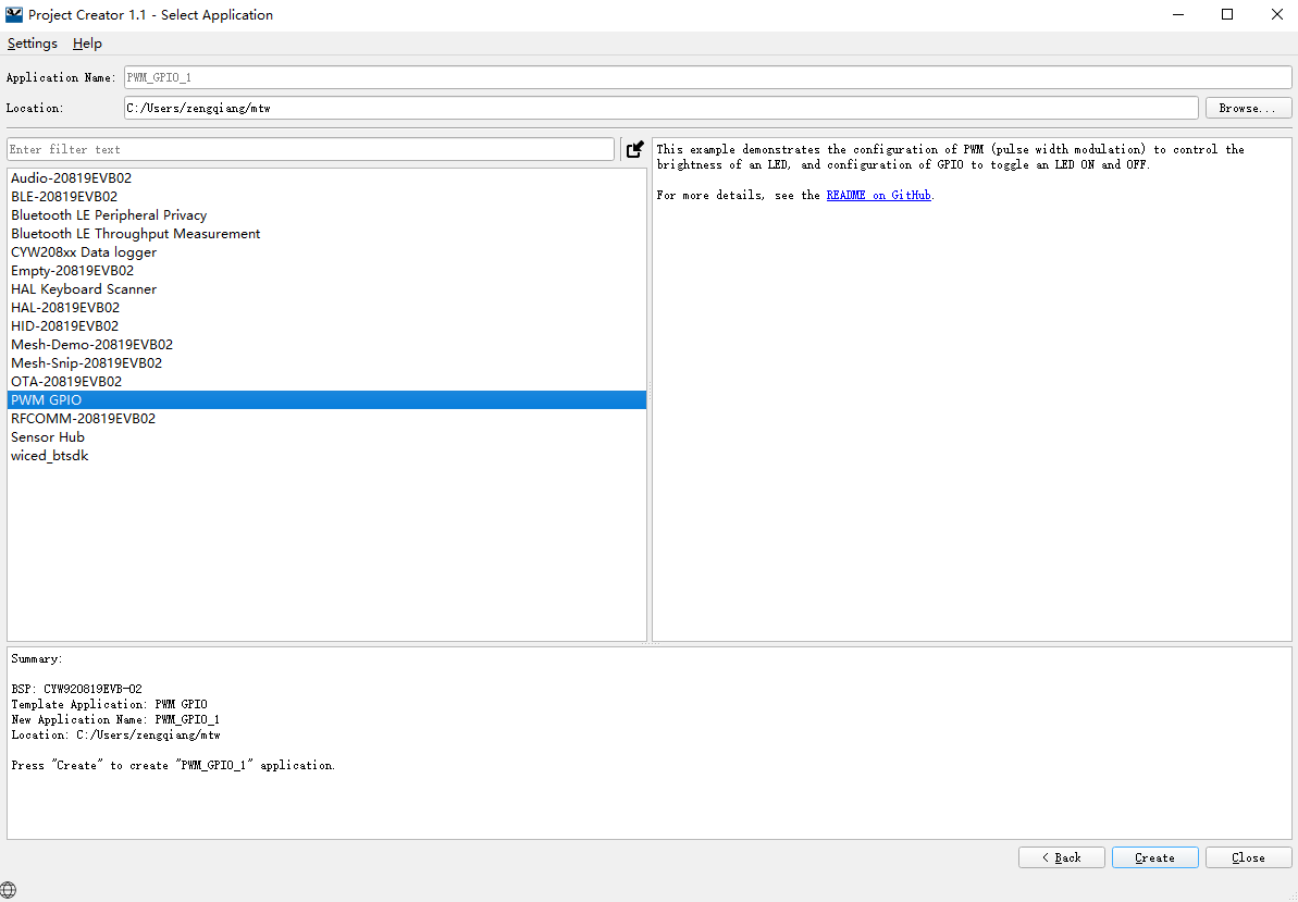 【CYW20819】三、ModusToolbox IDE 入门_moudstoolbox使用-CSDN博客