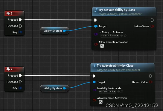 UE虚幻引擎 GAS 框架梳理和基本初始使用操作_ue gas中ge的tag-CSDN博客