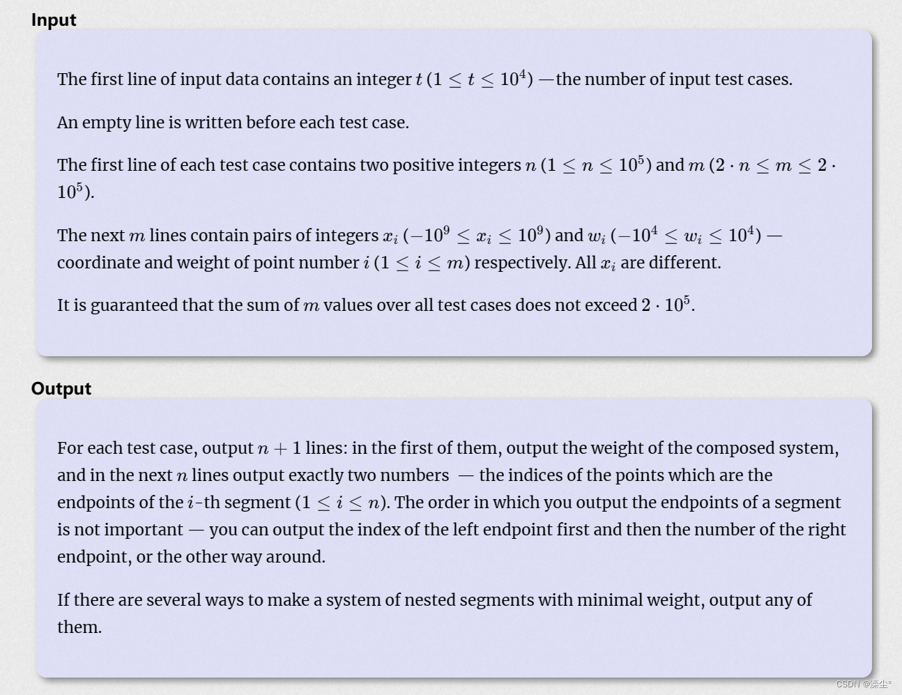 C- Weight of the System of Nested Segments-CSDN博客