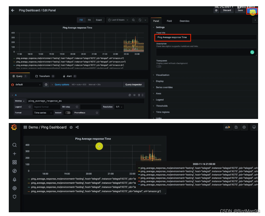 【Grafana】【四】Dashboard和Panel_grafana修改每个图形的title-CSDN博客