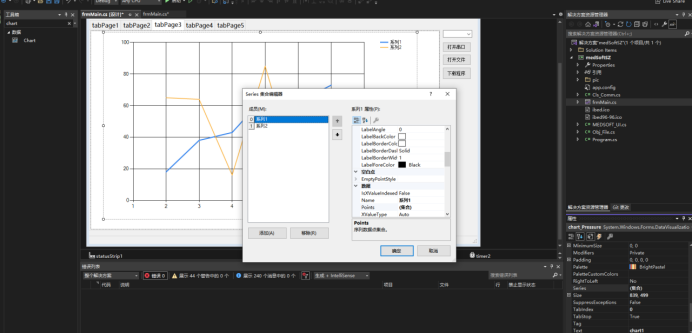 C# Chart简单图形波形绘制_c# 波形图控件-CSDN博客