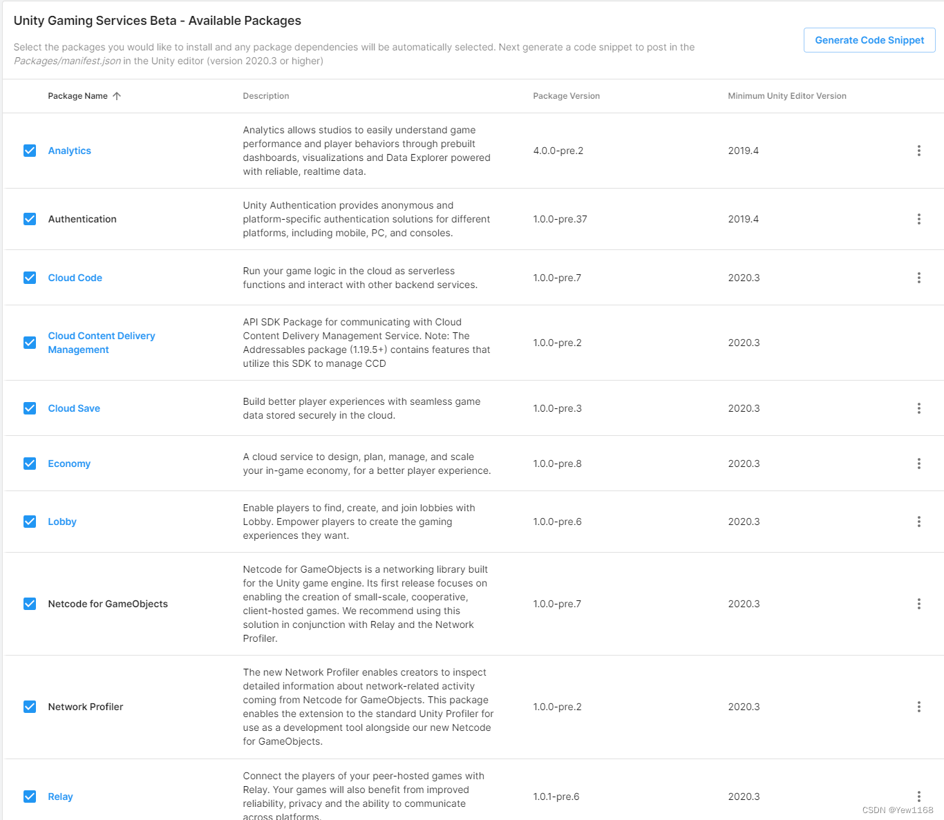 Unity笔技 Unitygameservices汇总及试用unity Gaming Services Csdn博客