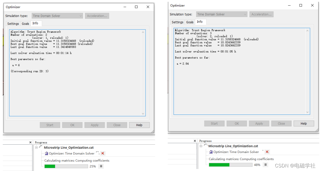 CST仿真指导 | 参数寻优问题求解——Parameter Sweep、Optimization_set parametersweep options-CSDN博客