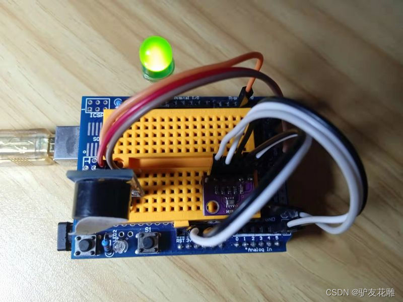 【雕爷学编程】arduino动手做(27) Bmp280温湿度气压传感器模块之带有 Ssd1306 Oled 显示屏的温度计ant20bmp280 Csdn博客