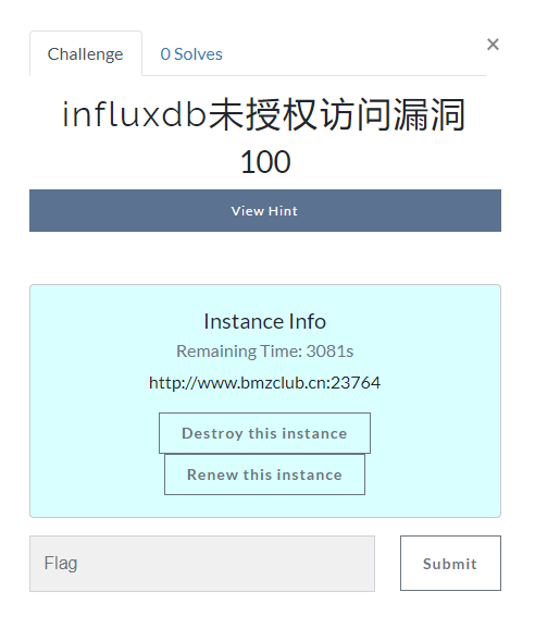 InfluxDB 未授权访问漏洞复现_influxdb 未授权访问漏洞简介-CSDN博客