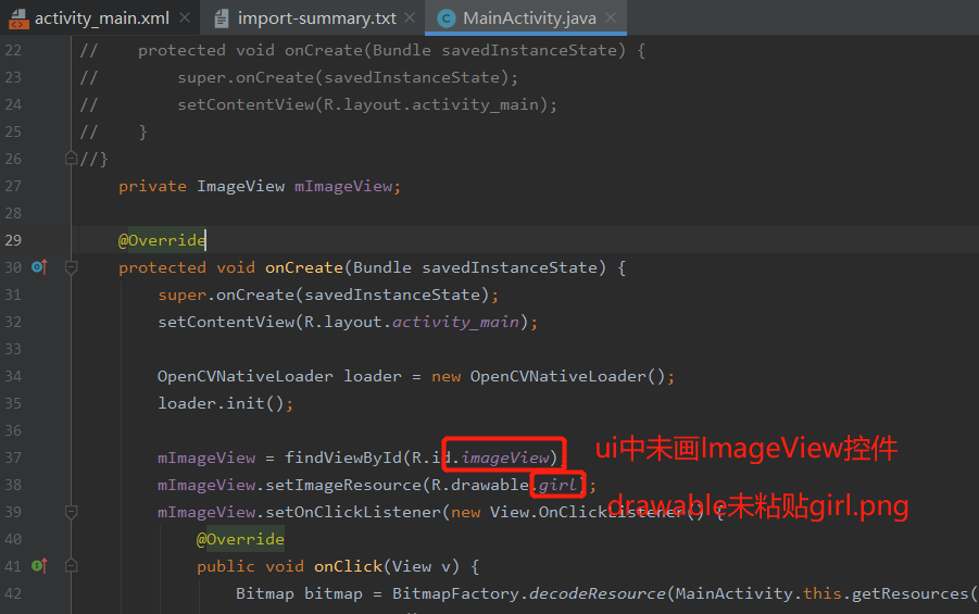 opencv的lena项目，用android studio 3.6可以运行——drawable如何引入lena图片-CSDN博客