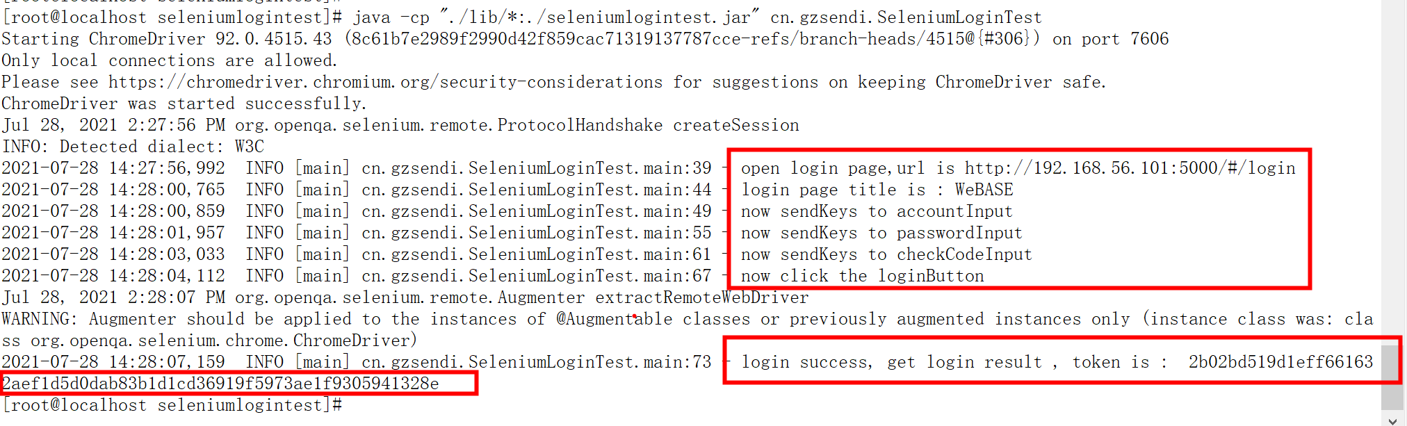Java使用selenium模拟登录并获取token_java selenium 动态获取token-CSDN博客