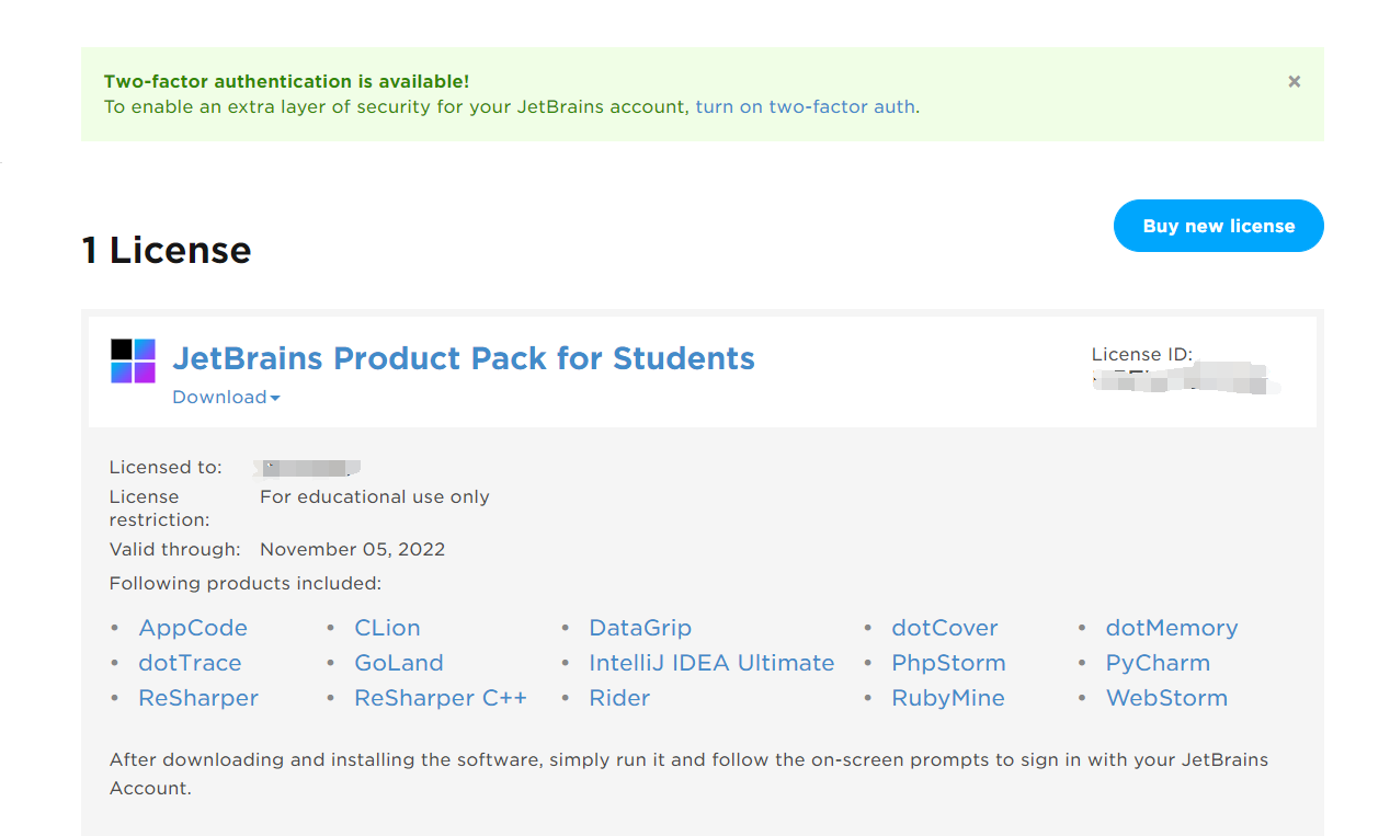 快速完成Pycharm学生继续免费使用_pycharm学生续订-CSDN博客