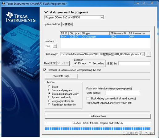 【Zigbee】IAR EW8051环境和SmartRF Flash Programmer的使用（保姆级教程）-CSDN博客