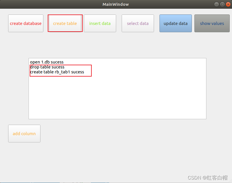 ubuntu-18.04 linux-QT版 演示sqlite3增删改查_qt sqlite3_「QT(C++)开发工程师」的博客-CSDN博客
