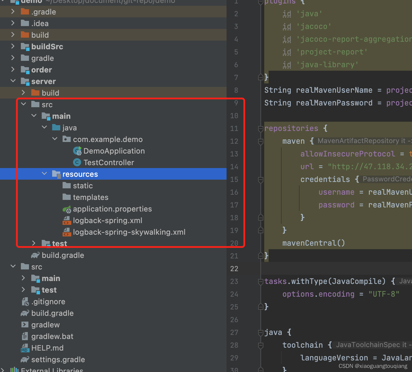 Gradle多模块项目配置_gradle 7.3 配置多个src-CSDN博客