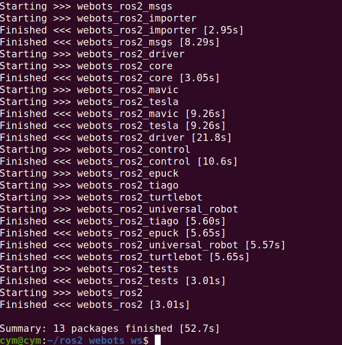 ROS2 FOXY 编译webots的相关问题_message filter dropping message: frame 'laser' at -CSDN博客