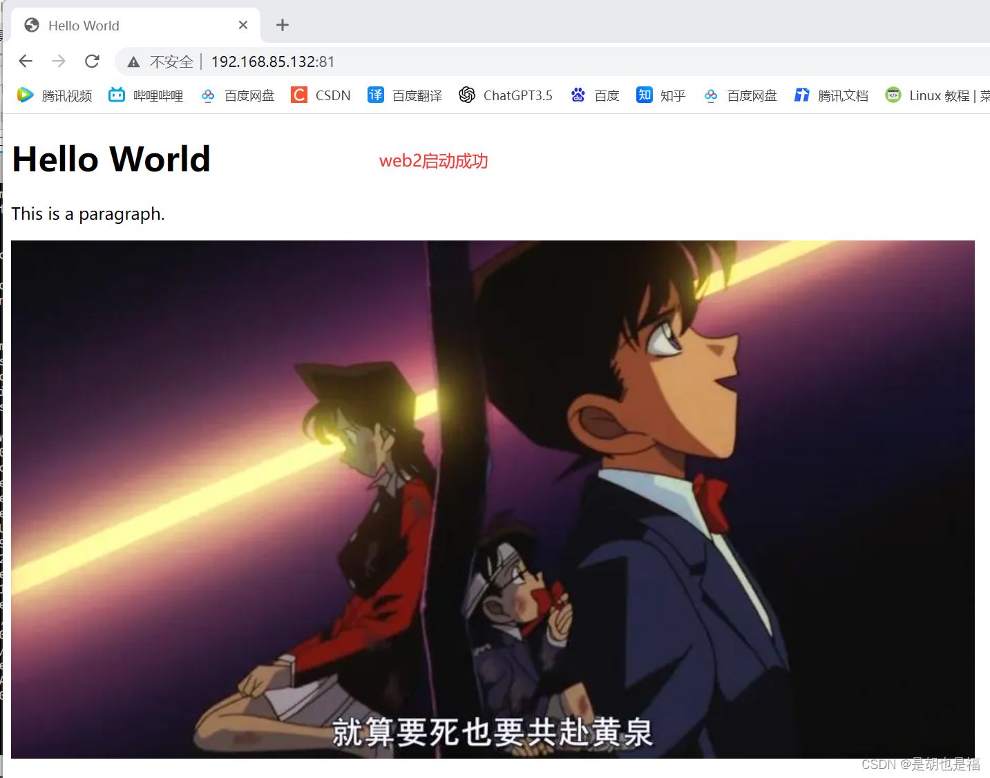 Nginx 负载均衡(例子:1个nginx代理服务器2个web服务器) Nginx负载两台服务器的前端页面 Csdn博客
