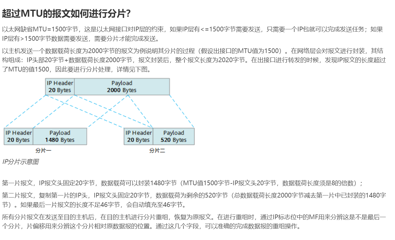 最大传输单元MTU【Maximum Transmission Unit】_maximum transmission unit, the ...
