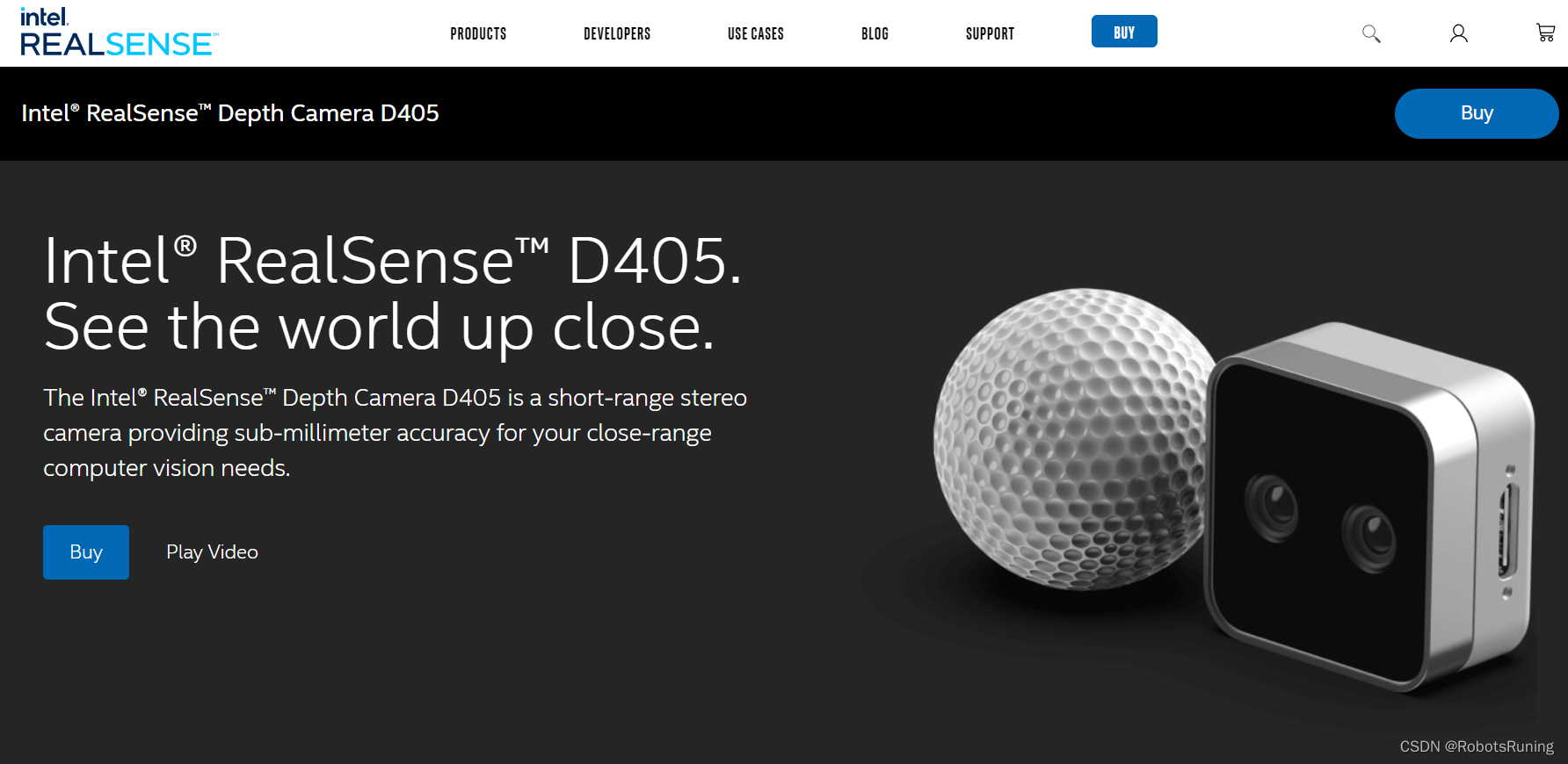 Intel Realsense D405介绍与基本使用-CSDN博客