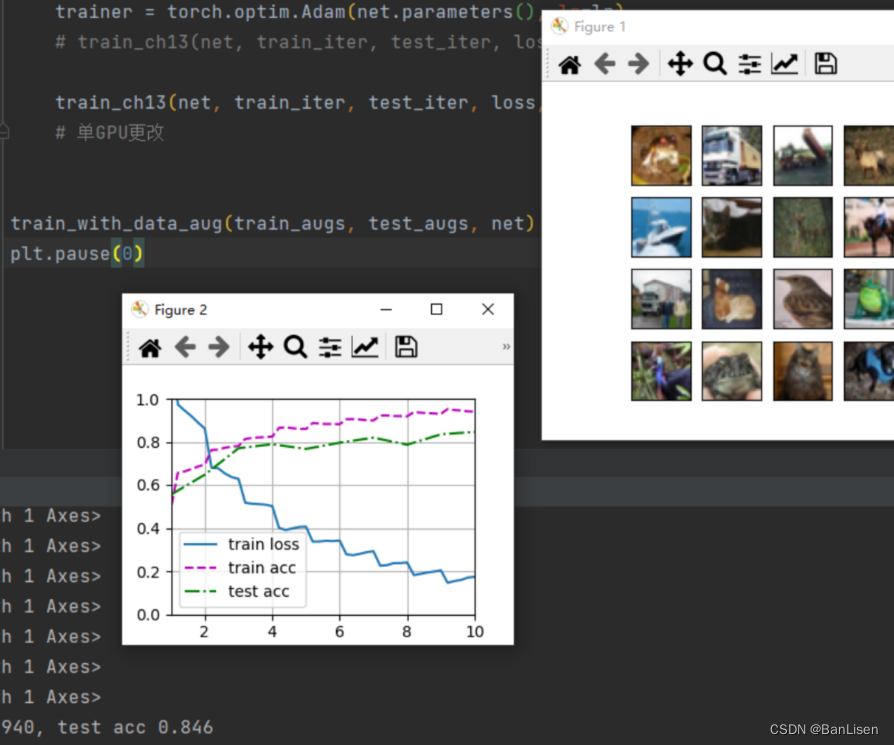 李沐《动手学深度学习》matplotlib运行 d2l库画图在 pycharm 动态显示问题_为什么d2l在pycharm里面不显示表-CSDN博客