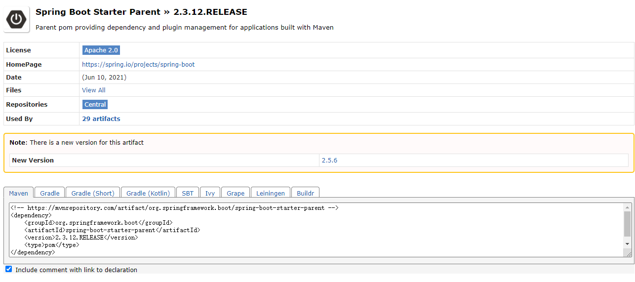 指定SpringBoot内嵌Tomcat的版本，修复(CVE-2021-42340)漏洞-CSDN博客
