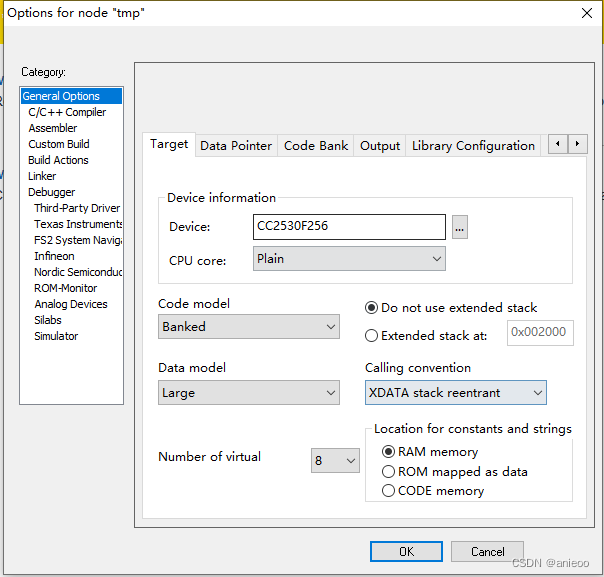 CC2530开发环境搭建IAR_如何在keil搭建cc2530开发环境-CSDN博客