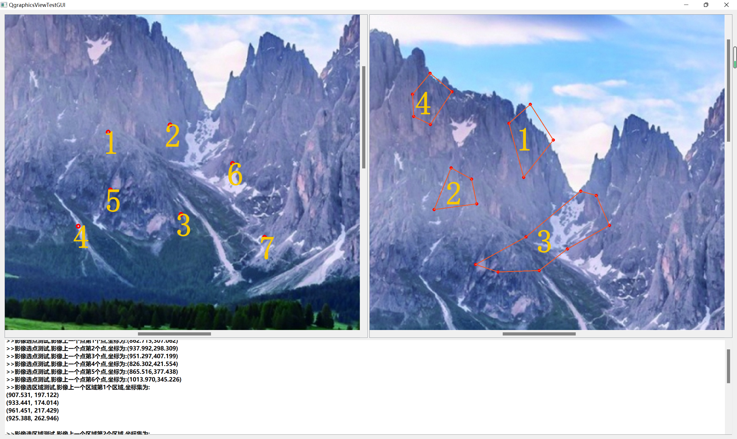 qt,QGraphicsView实现鼠标中键拖动图片，鼠标滚轮缩放、两个窗口联动左键选点等功能（c++&pyqt两个版本）_c++qt实现图片预览缩放拖拽-CSDN博客