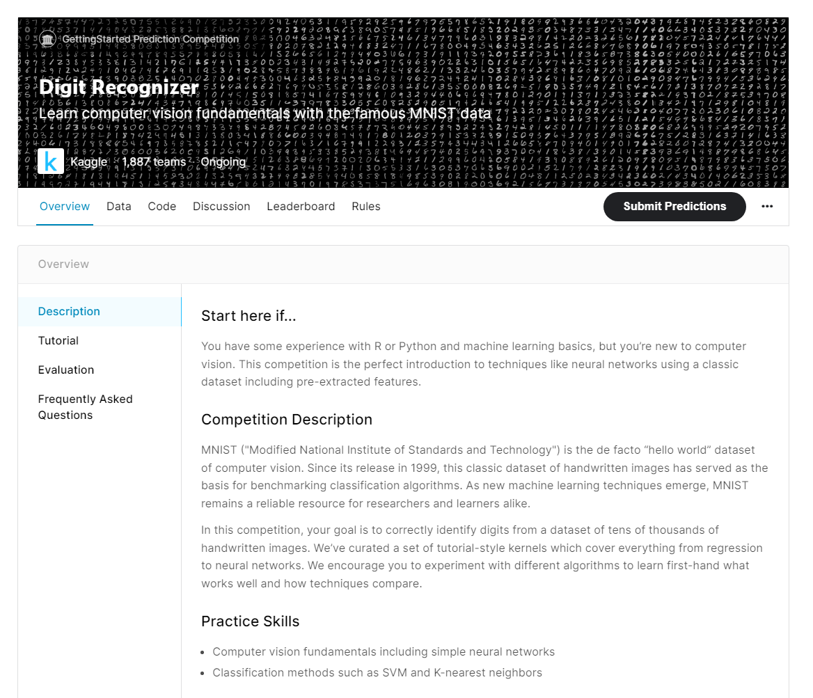 Kaggle入门预测赛，手写数字识别Digit Recognizer，使用Kaggle kernel作答，F=0.98_kaggle code should have exactly six ...