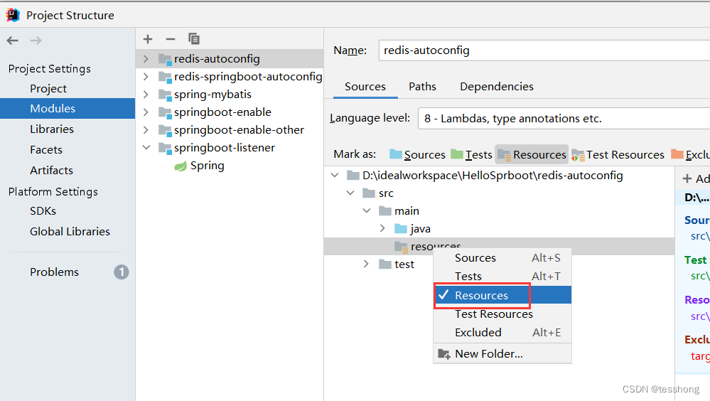 intelliJ idea新建maven项目没有resource文件夹_idea没有resource-CSDN博客