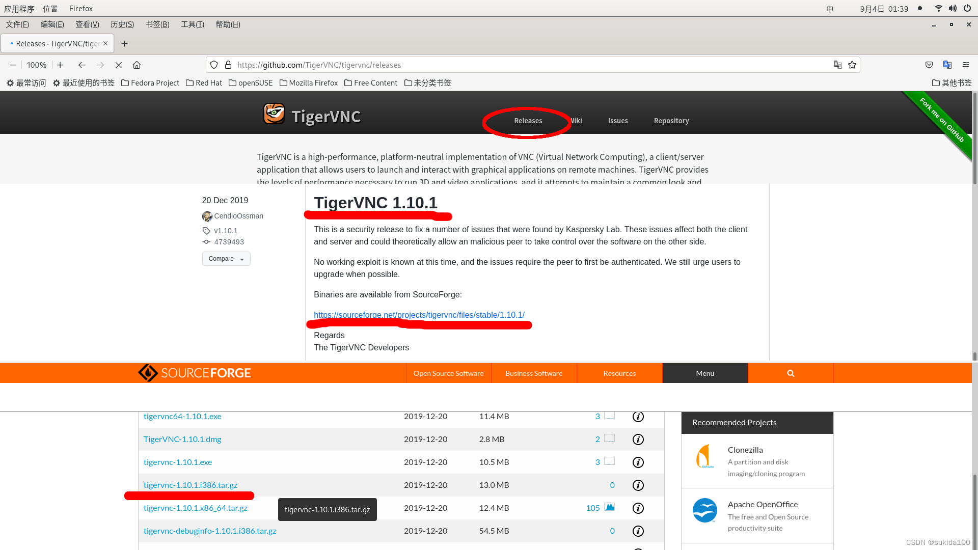 使用相同版本的vncviewer登录到opensuse15.4的远程桌面tigervnc-1.10.1_opensue 15 vnc端口-CSDN博客