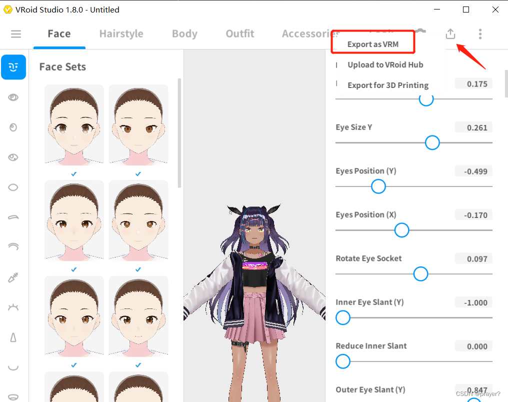 将VRoidStudio人物通过Blender导入到Mixamo_blender导入vrm插件-CSDN博客