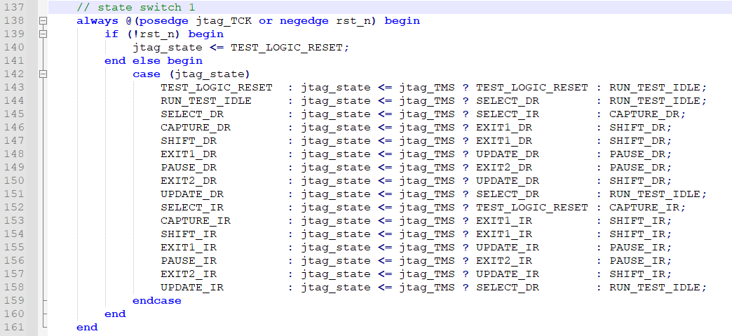 RISC-V Debug学习笔记（一）JTAG调试模块的Verilog实现_jtag verilog-CSDN博客
