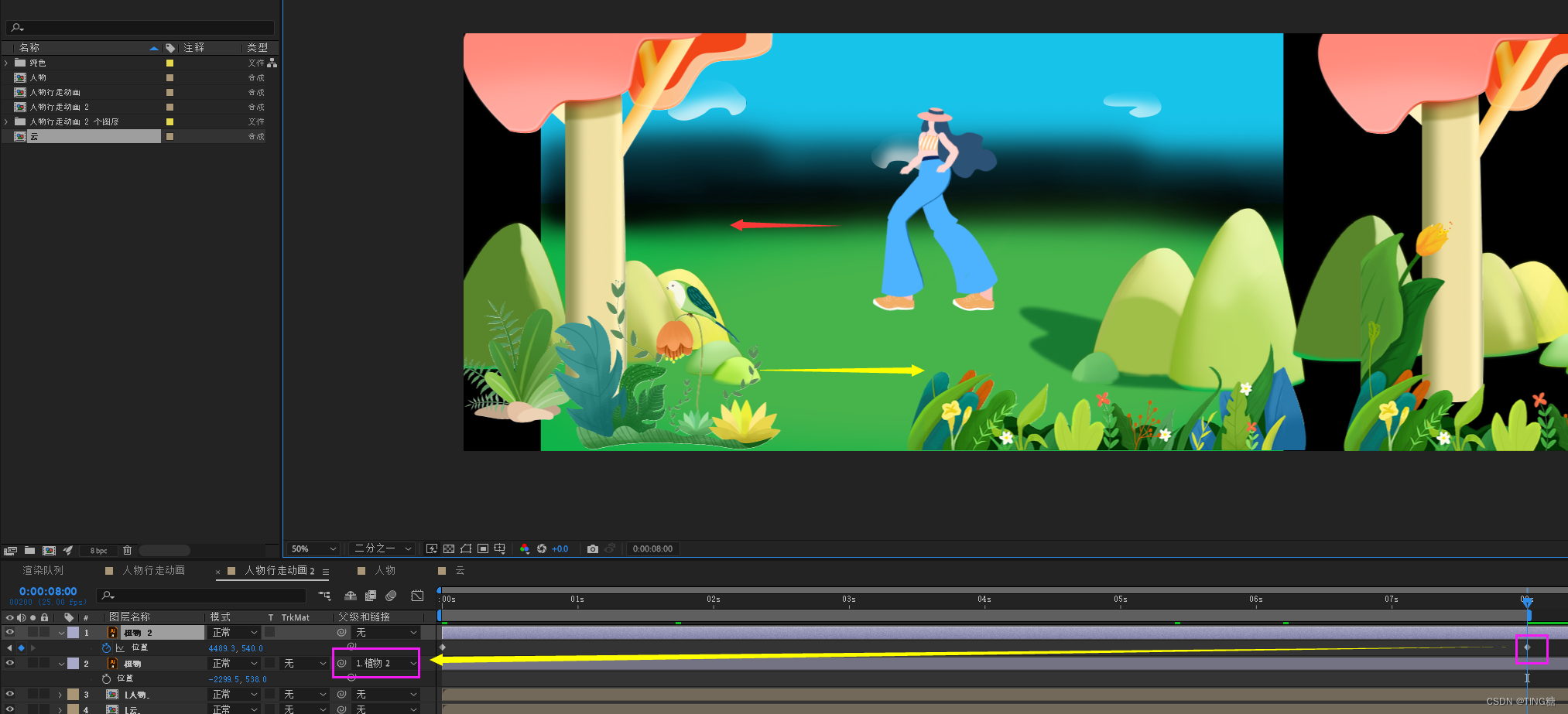 AE duik插件运用-人物行走动画-CSDN博客