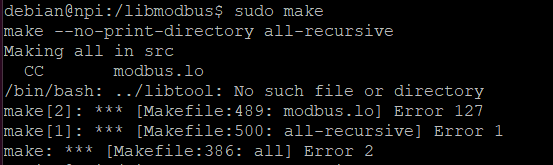 Linux编译安装libmodbus库_linux libmodbus-CSDN博客