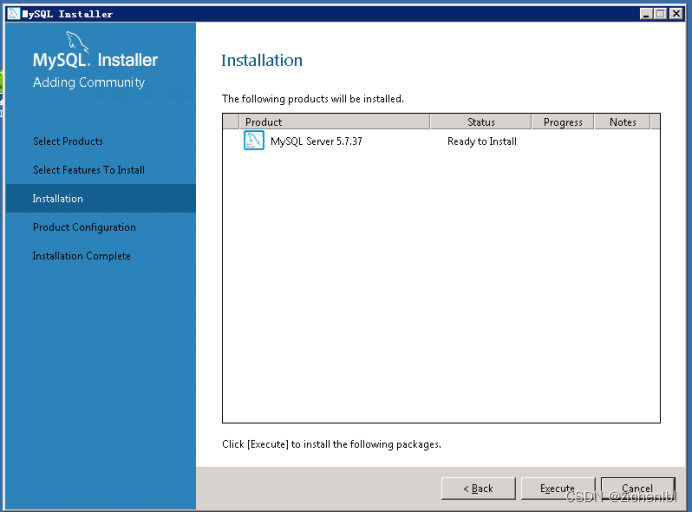 计算机 - - - Windows安装MySQL5.7_windows命令安装mysql5.7自定义服务名称-CSDN博客
