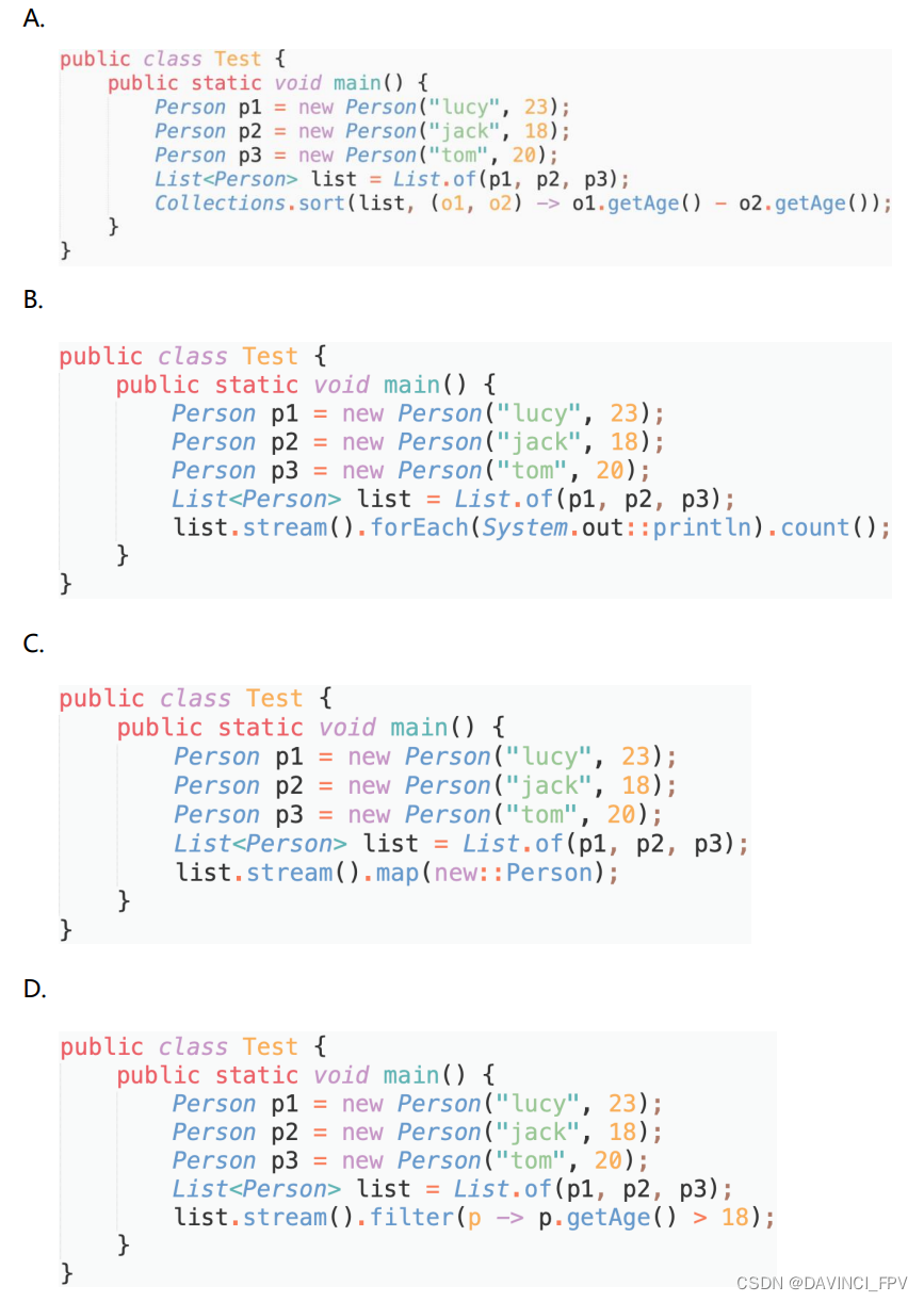 Java SE02部分_有关线程的叙述是正确的 一旦一个-CSDN博客