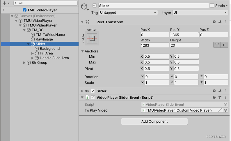 Unity视频播放器，支持播放进度拖拽_unity videoplayer视频进度条-CSDN博客