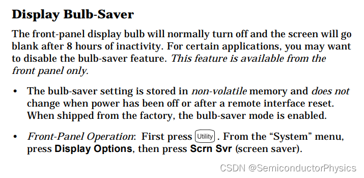 Agilent 33210A显示屏背光灯-CSDN博客