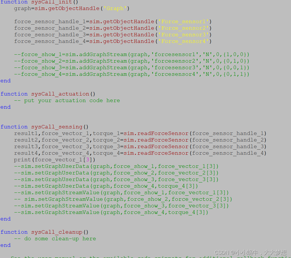 Vrep中力传感器（Force sensor）_object 鈥檉forcesensor鈥檌s not dynamically enabled an-CSDN博客