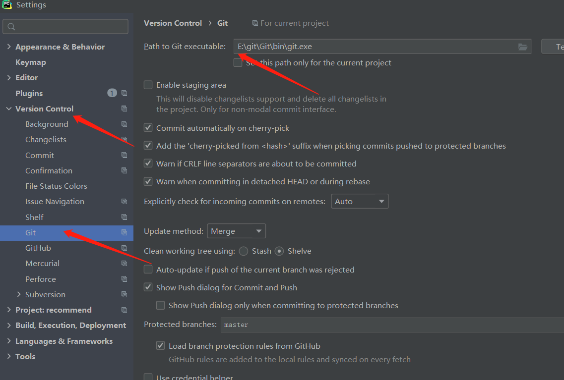 vscode、pycharm 使用git、添加git服务、切换分支、commit、push等_vscode 切换commit-CSDN博客