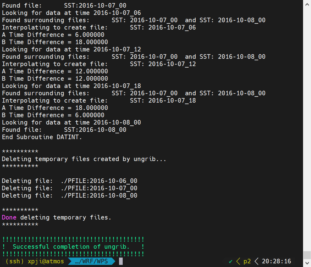 WRF模式案例运行初体验--飓风示例全过程记录_wrf使用实例-CSDN博客