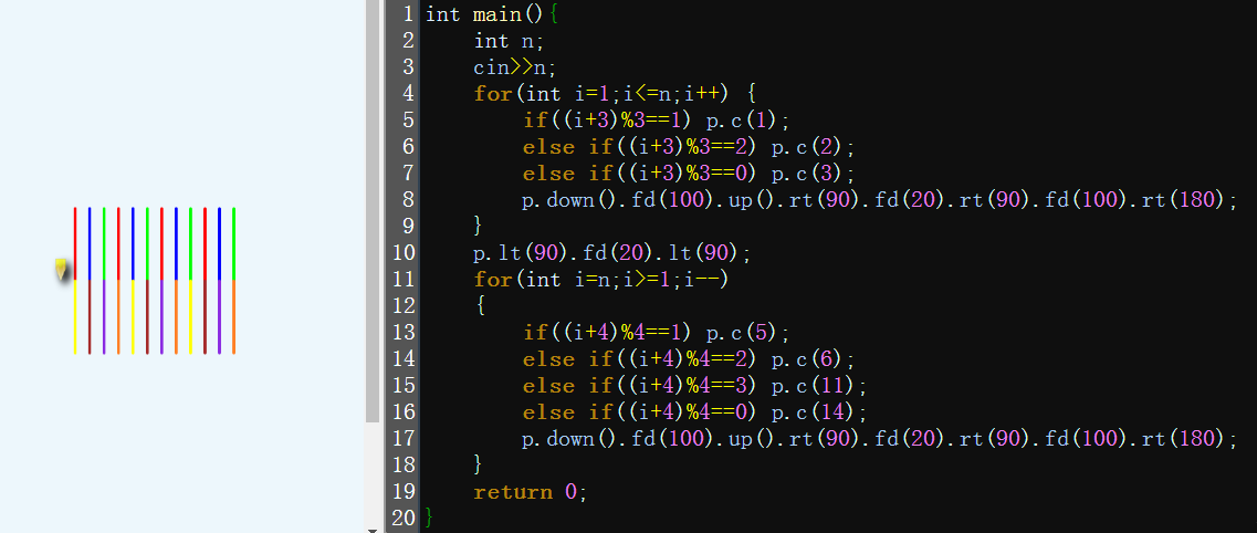第3关 - 2019NHOI小乙（C++画图、Go C编程）_51goc编程第3关2019-2020期末考试第三套(1-100)-CSDN博客