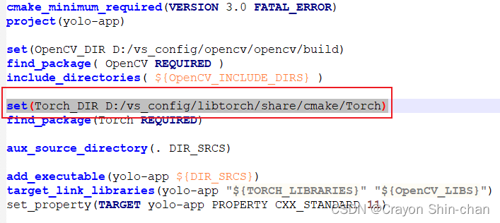 WIN10下安装libtorch报错： Could not find a package configuration file provided by “OpenCV“...and ...