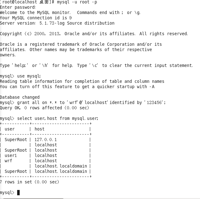 Mysql加固--Centos（基础中的基础吧）_给用户 user1@localhost 和 user2 授予 stuednt 表上的所有权限。-CSDN博客